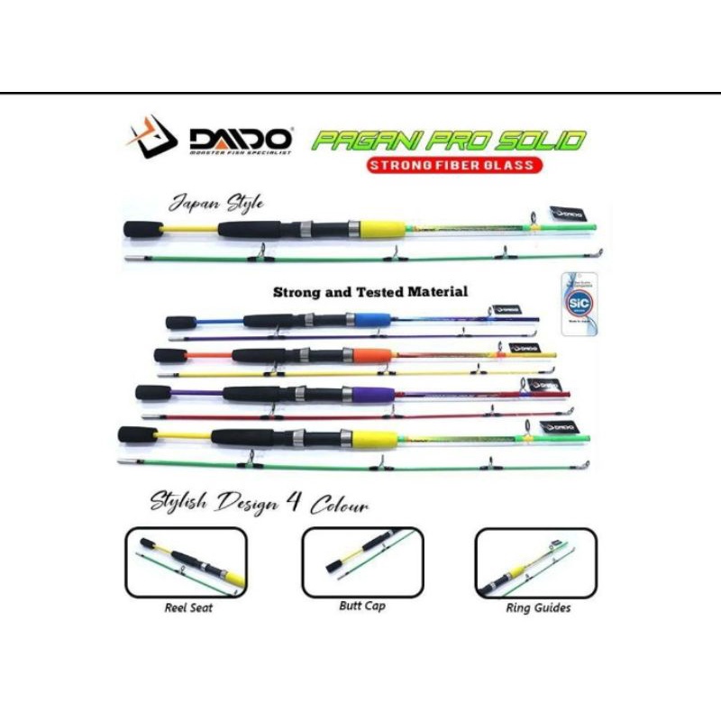 Daido pagani pro solid Fishing Rod | Shopee Philippines