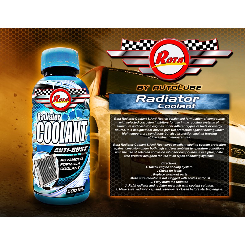 Rota Radiator Coolant and Anti-Rust | Shopee Philippines