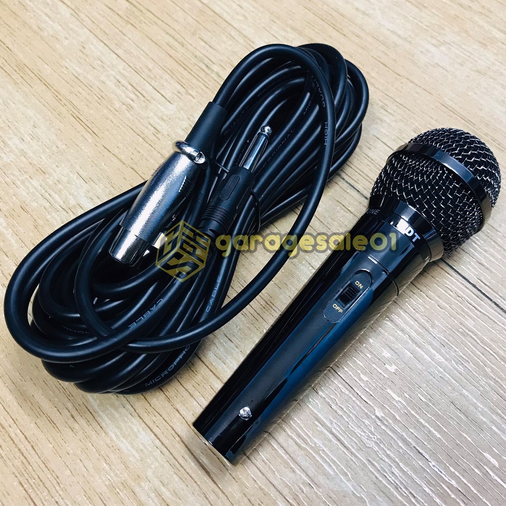 HDT Handheld Dynamic Microphone With Cable (P98-PRO) Heavy Duty | Shopee Philippines