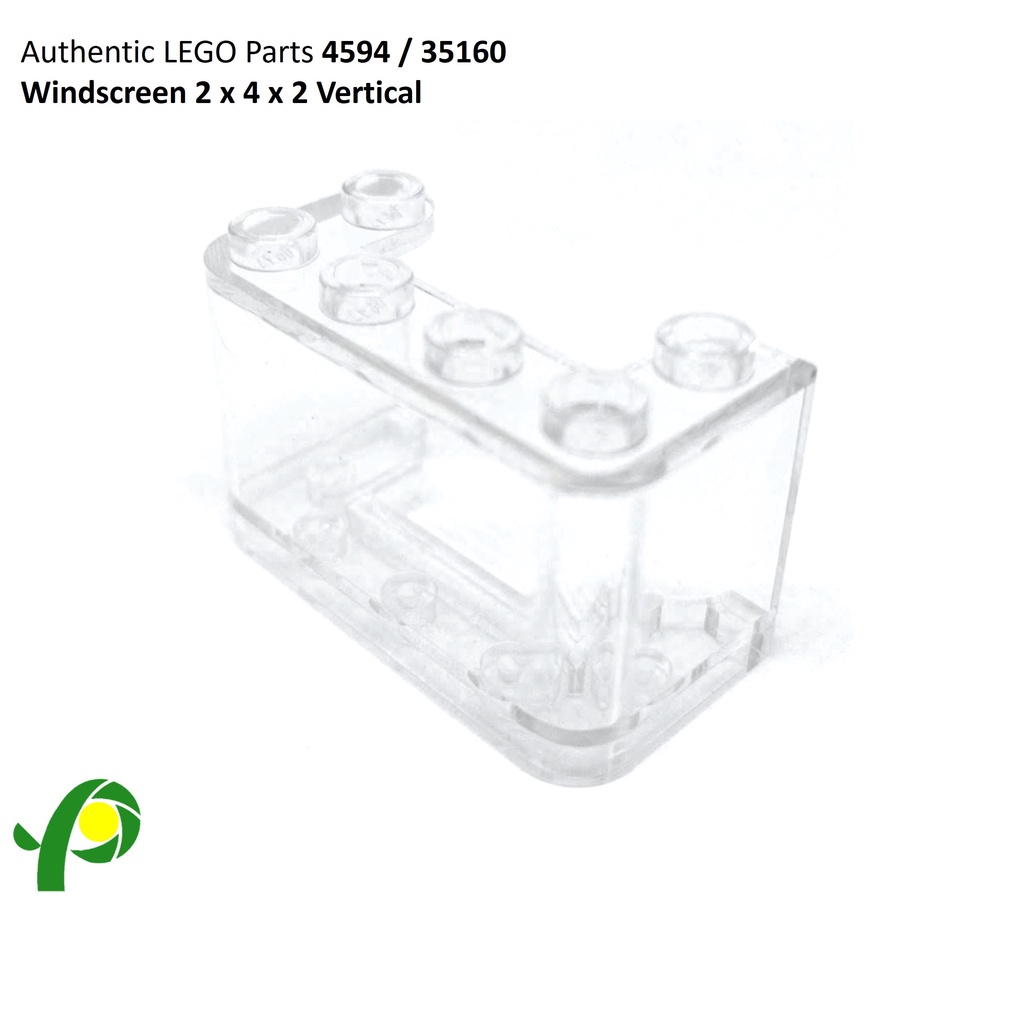 LEGO Parts 4594/35160 Windscreen 2x4x2 Vertical | Shopee Philippines