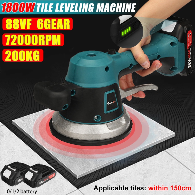 Tiling Tiles Machine Tiles Vibrator Suction Cup 1800W Adjustable ...