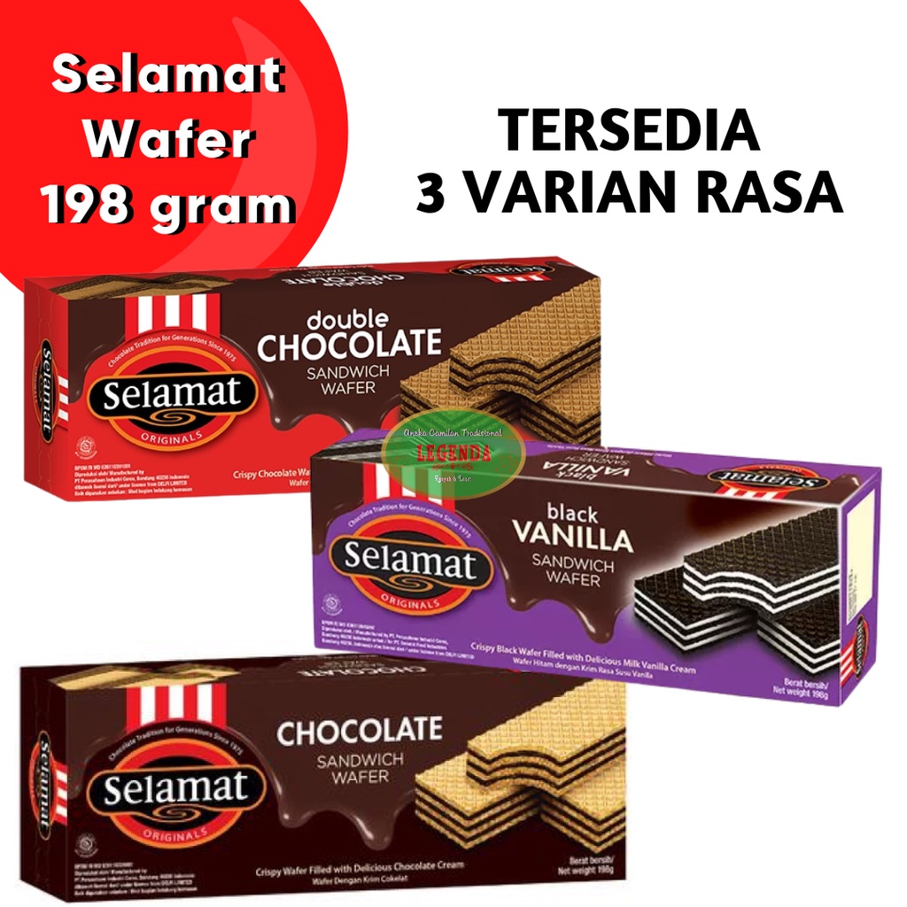 Happy Wafer 198gr chocolate black vanilla chocolate | Shopee Philippines