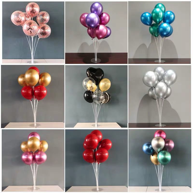 Plastic Table Floating for Metallic Balloons Balloon Stand Birthday ...