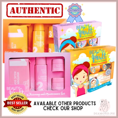 Beauty Vault Rejuvenating Set / Maintenance Set / Lumina Glow ...