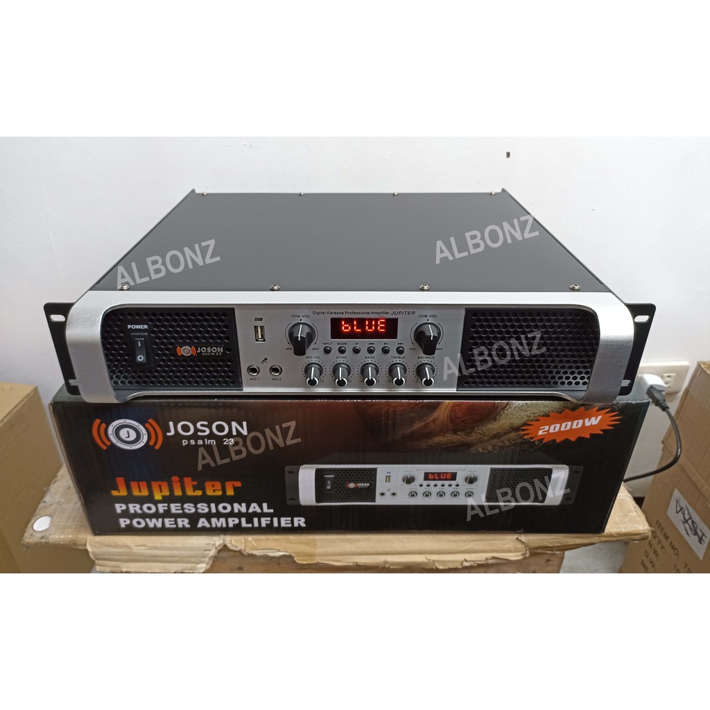 Jupiter 2000Watts Joson Professional Digital Powered Amplifier with USB ...