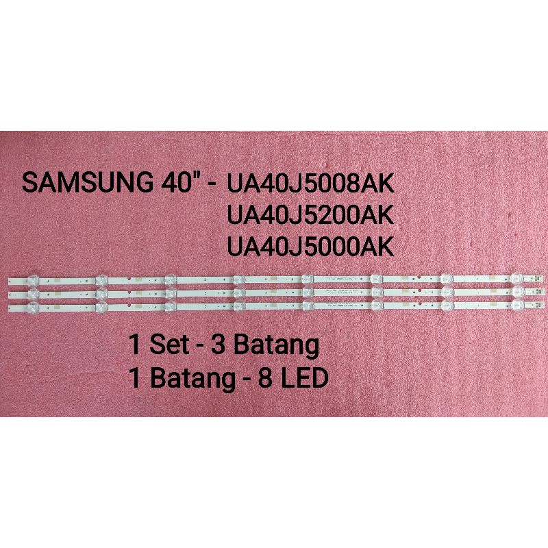 Samsung TV Backlight Strip UA40J5008AK / UA40J5200AK / UA40J5000AK ...