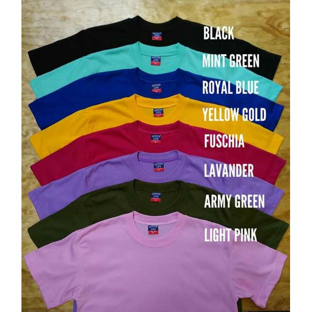 Active Life round neck √ plain shirts | Shopee Philippines