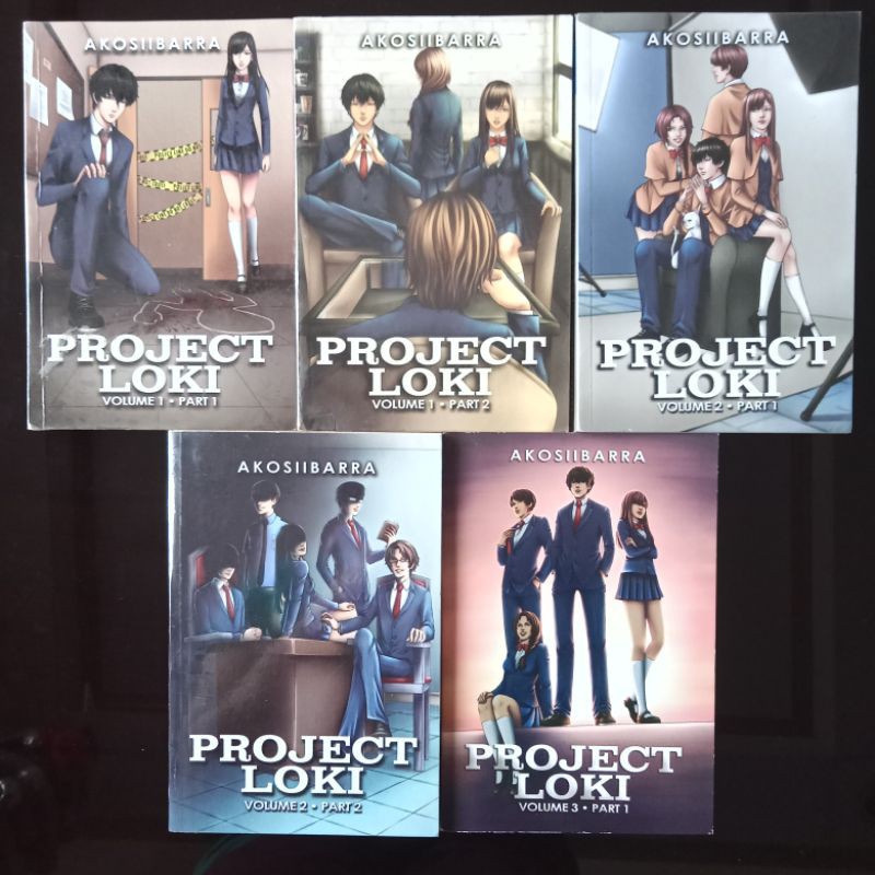 Project Loki bundle (all are signed except book 5) | Shopee Philippines
