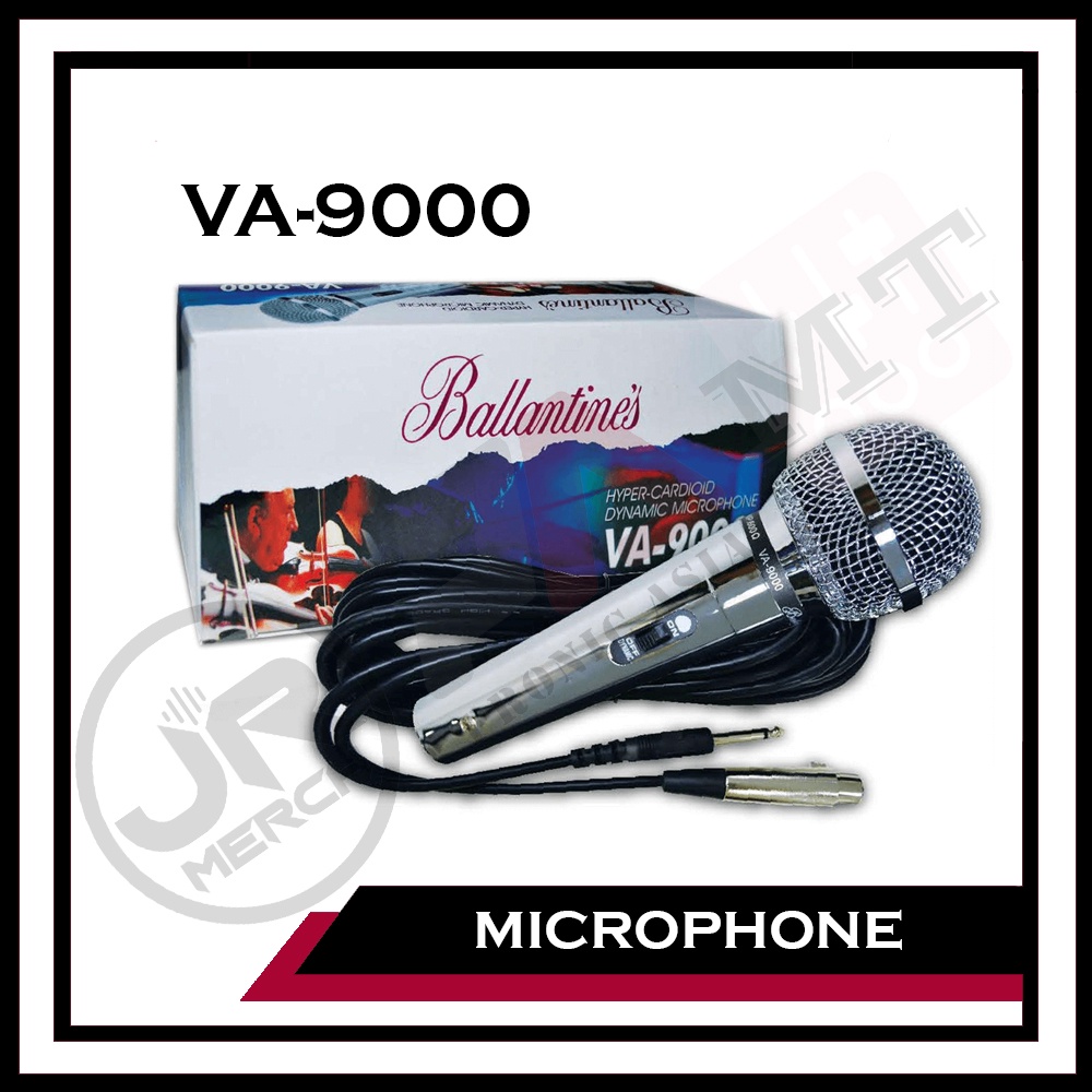 Ballantine (VA-9000) Professional Dynamic Microphone with Cord SET ...