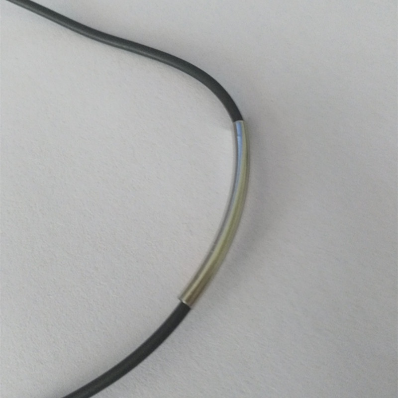 Japan Black Leather Rope Necklace Women Gold Tube Necklace Woman Short ...