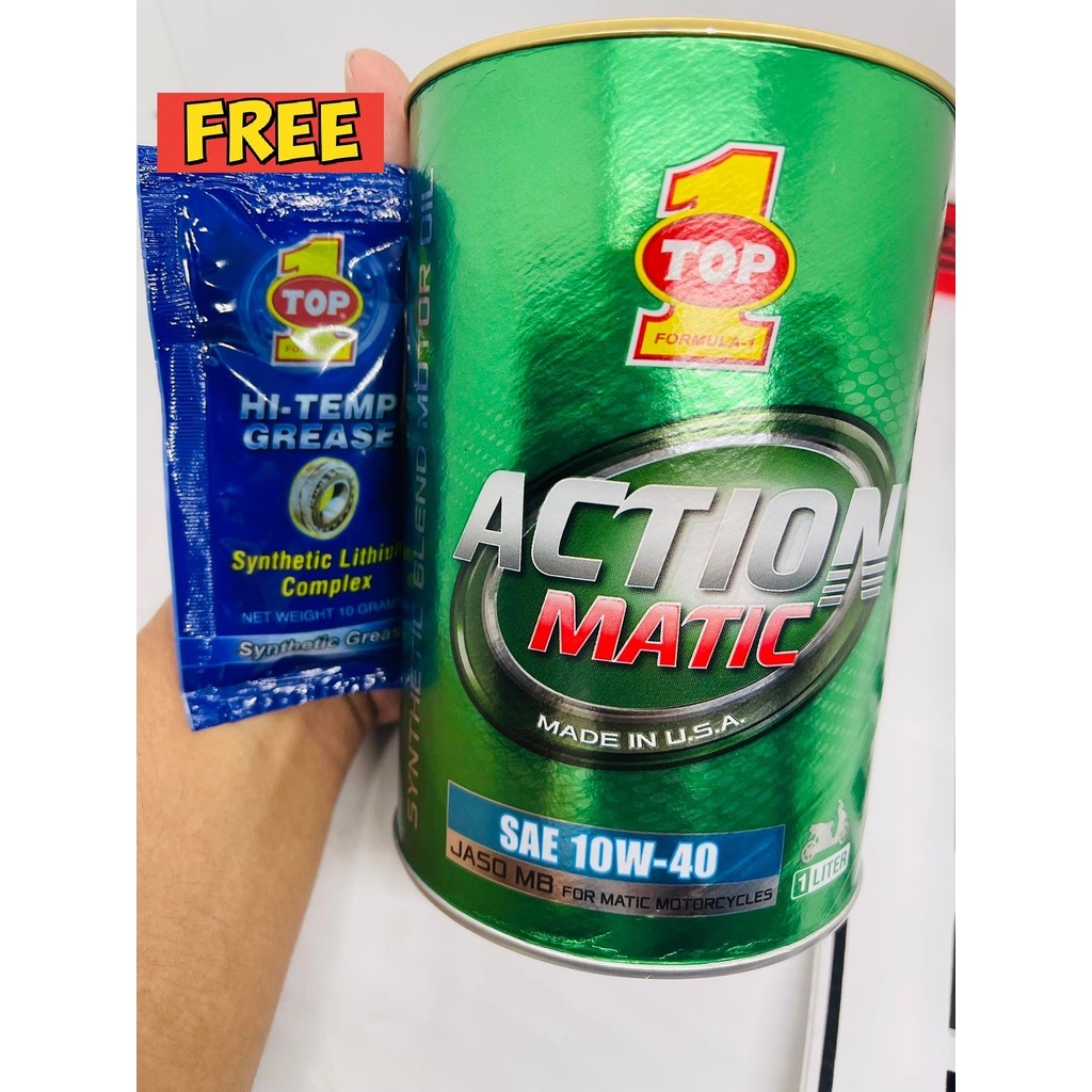 ORIGINAL TOP 1 Synthetic Oil ACTION MATIC SAE 10W-40 (1 LITER) - Matic ...