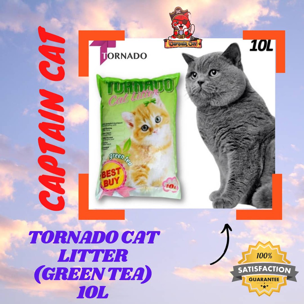 Tornado Cat Litter 10L Cat Sand Fragrance Pet Toilet 10L/7Kg | Shopee Philippines