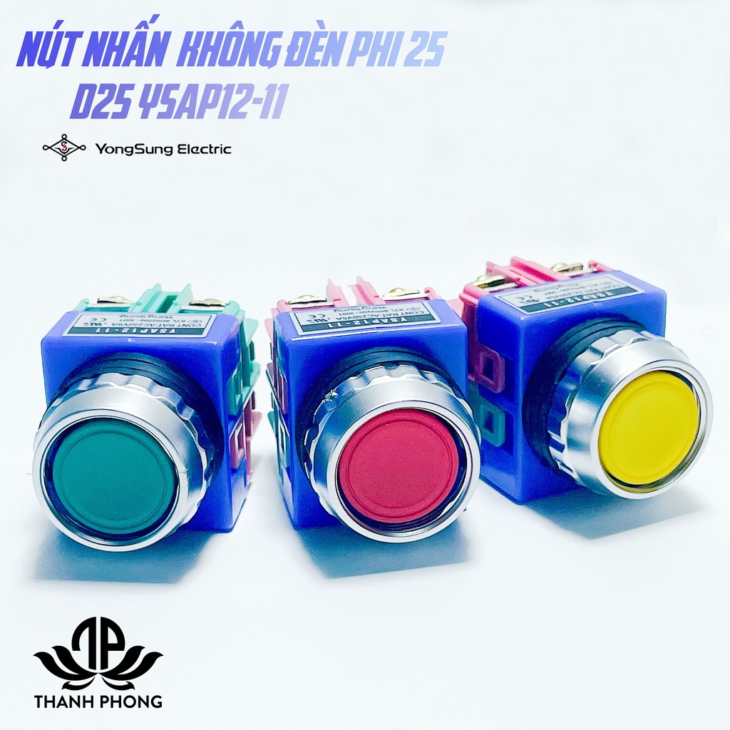 Yongsung YSAP12-11 Phi 25 Lightless Release Push Button (KOREA ...
