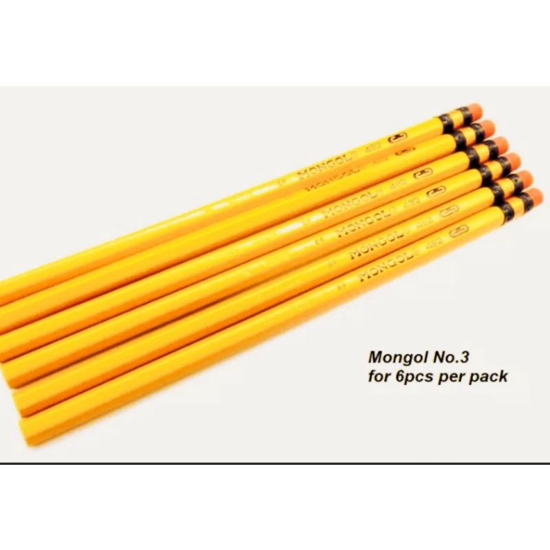 MONGOL PENCIL ( 1 - 2 - 3 ) | Shopee Philippines