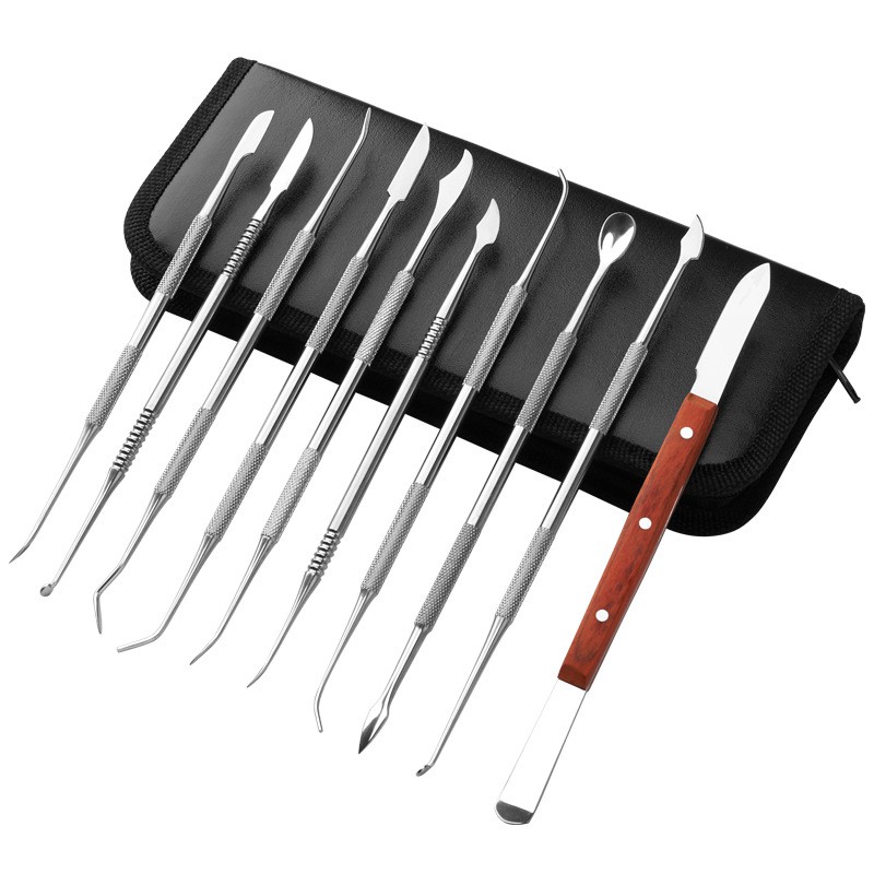 10pcs/set Wax Sculpture Tools Kit Double Ended Wax Carver Set Wax ...