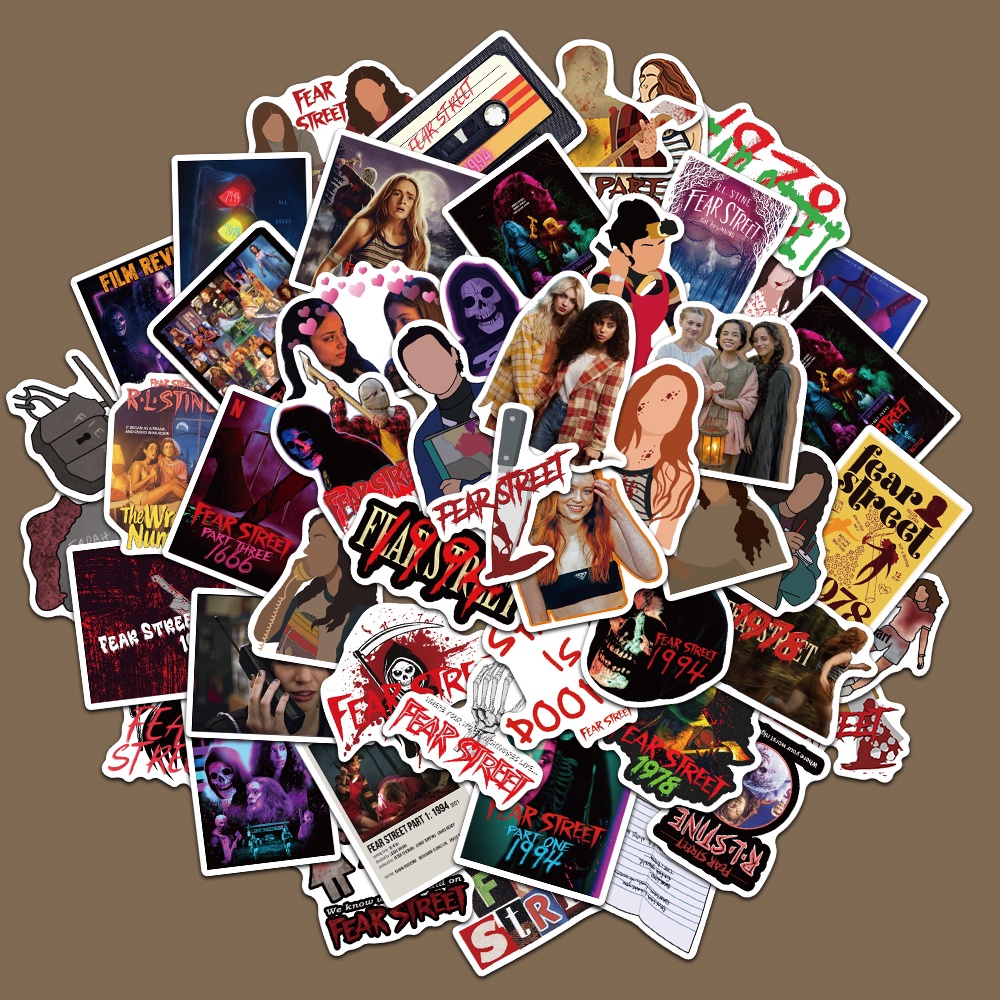 10/30/50pcs Terror Classic Movie Fear Street Stickers For Refrigerator ...