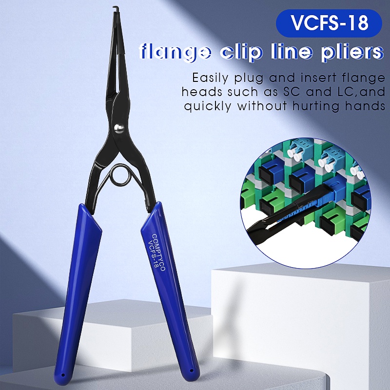 VCFS-18 fiber flange clamp long nose pliers fiber connector plug tool ...
