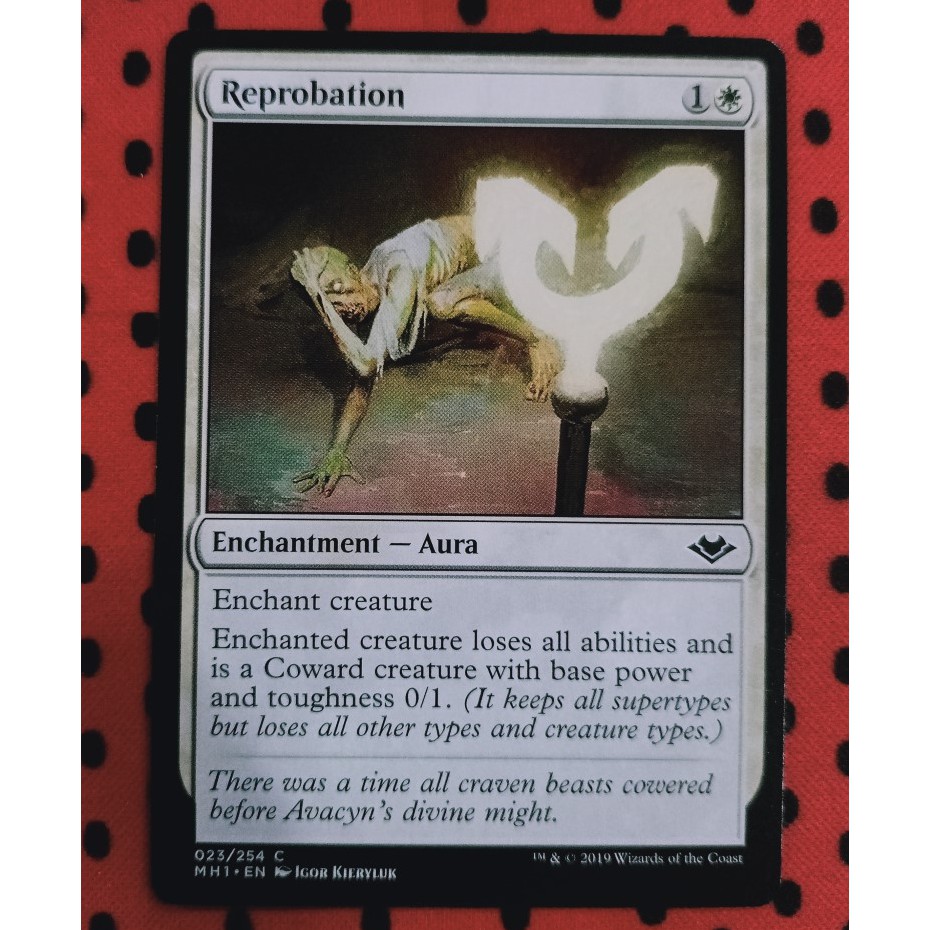 REPROBATION : MTG : Magic The Gathering | Shopee Philippines
