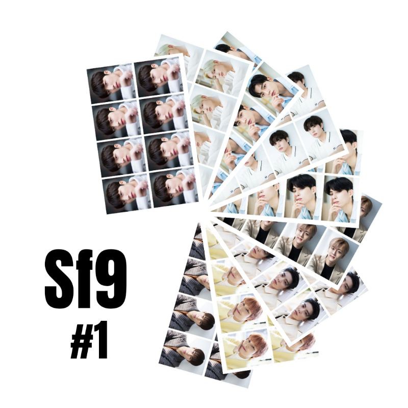 Kpop SF9 Id Photo School Hd photocard lomo card fantasy kingdom war legendary goodguy album ...