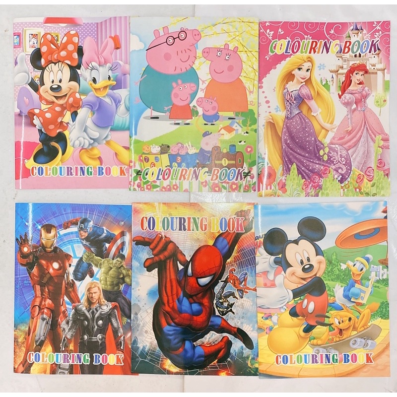 Colouring book non sticker | Shopee Philippines
