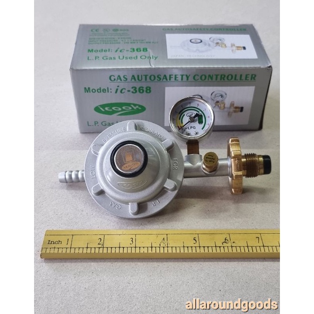 LPG Gasul regulator with Gauge | Shopee Philippines