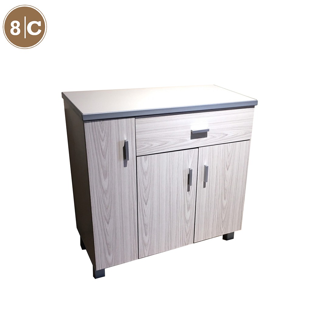 8C Ursa Kitchen Cabinet (Shimo Ash) | Shopee Philippines
