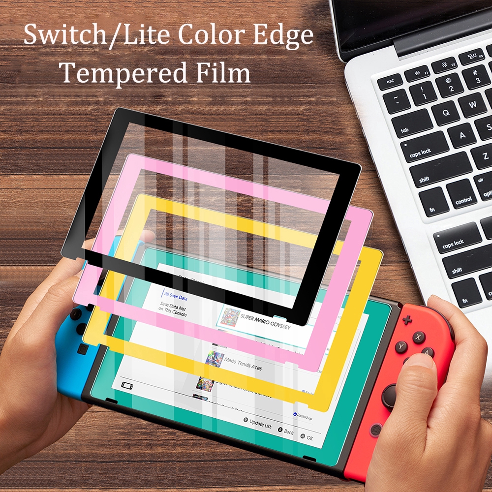 Tempered Protective Glass for Nintendo Switch & Switch Lite Glass Screen Protector for NS Switch ...