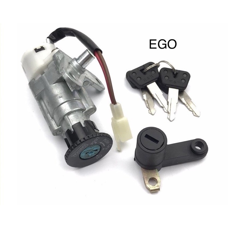 YAMAHA EGO V1 EGO FIRST MODEL MAIN SWITCH SET KUNCI SWITCH COMPLETE SET ...