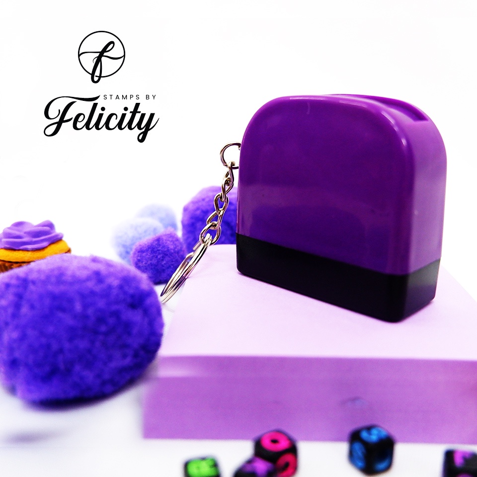 Customized Self-inking Stamp Model for Long Names 20mm x 49mm | Shopee ...