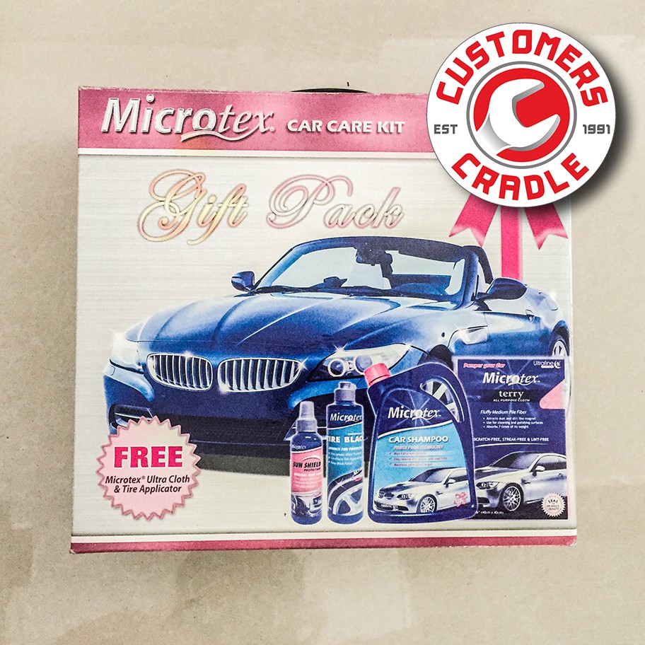 MicroTex Car Care Kit (Gift Pack) | Shopee Philippines