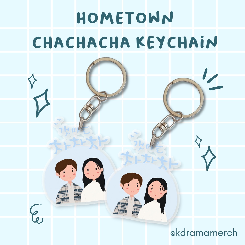 Hometown CHACHACHA KEYCHAIN DRAMA KOREA / DRAKOR / DRAMA KOREA FANKIT ...