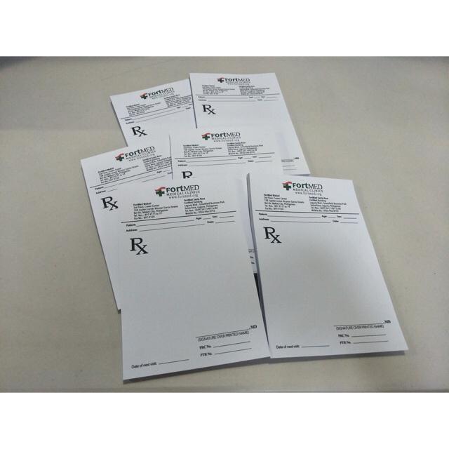 Prescription Pad (Customized) | Shopee Philippines