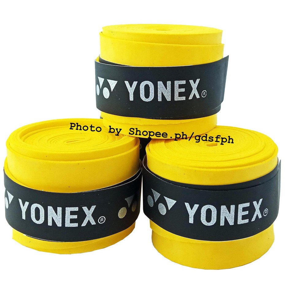 Yonex Badminton Racket Rubber Overgrip Yellow GDSFPH_S4 | Shopee ...