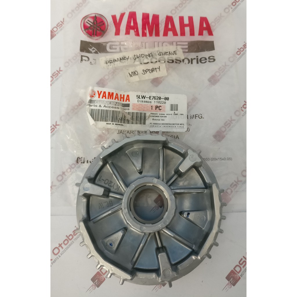 Mio Sporty Primary Sliding Sheave / Primary Sliding Pulley (Genuine 5LW-E7620-00) | Shopee ...