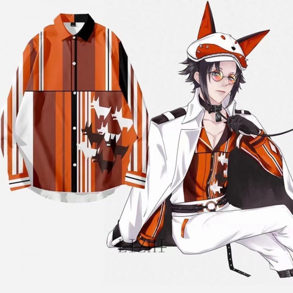 Mysta Character Clothing Rainbow Club Virtual Anchor Fox Dog cos Vtuber ...