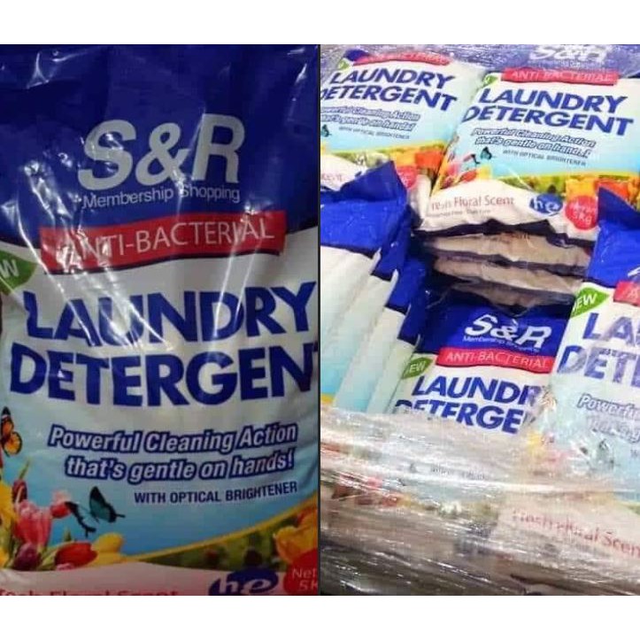 SNR Laundry Detergent Powder 1kg / 500 grams RE-PACKED S&R Members ...
