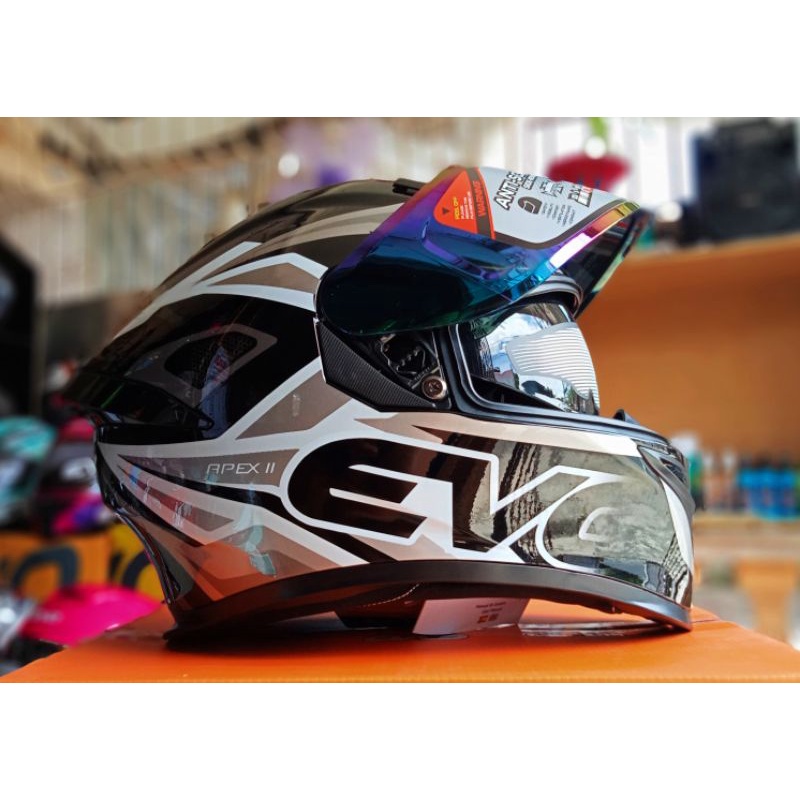 EVO GSX3000 APEX FULL FACE DUAL -VISOR | Shopee Philippines