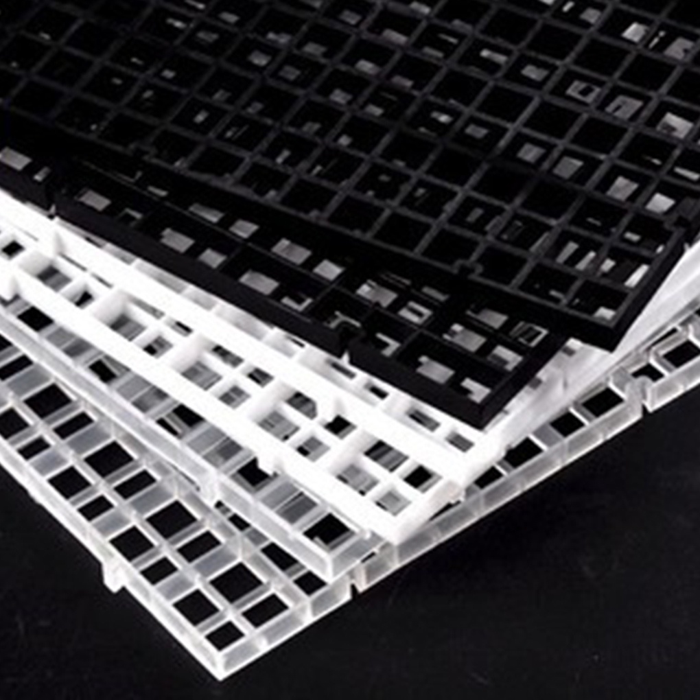 Aquarium Fish Tank Divider Plastic Egg Crate Aquarium Filter Bottom ...