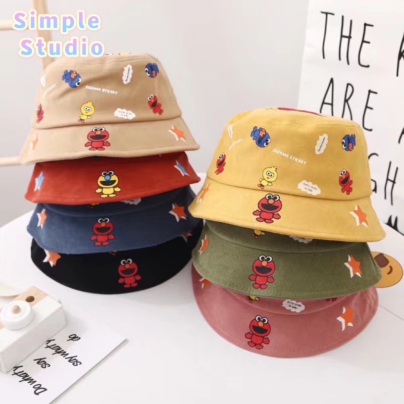 Simple Studio Fashion Elmo Korean Inpired Bucket Hat for Unisex ...