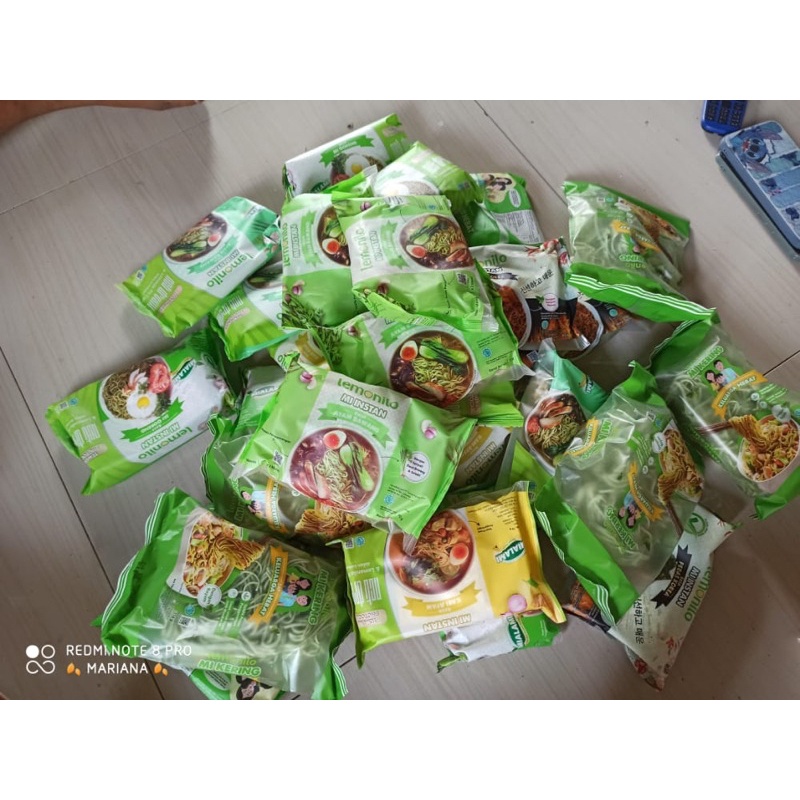 Lemonilo Instant Noodles Healthy/Fried Noodles/Chicken Curry/Onion ...