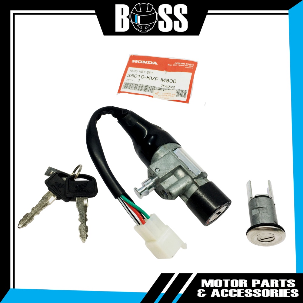 HONDA DREAM 2 Main Switch Set & Seat Lock (KVF) | Shopee Philippines