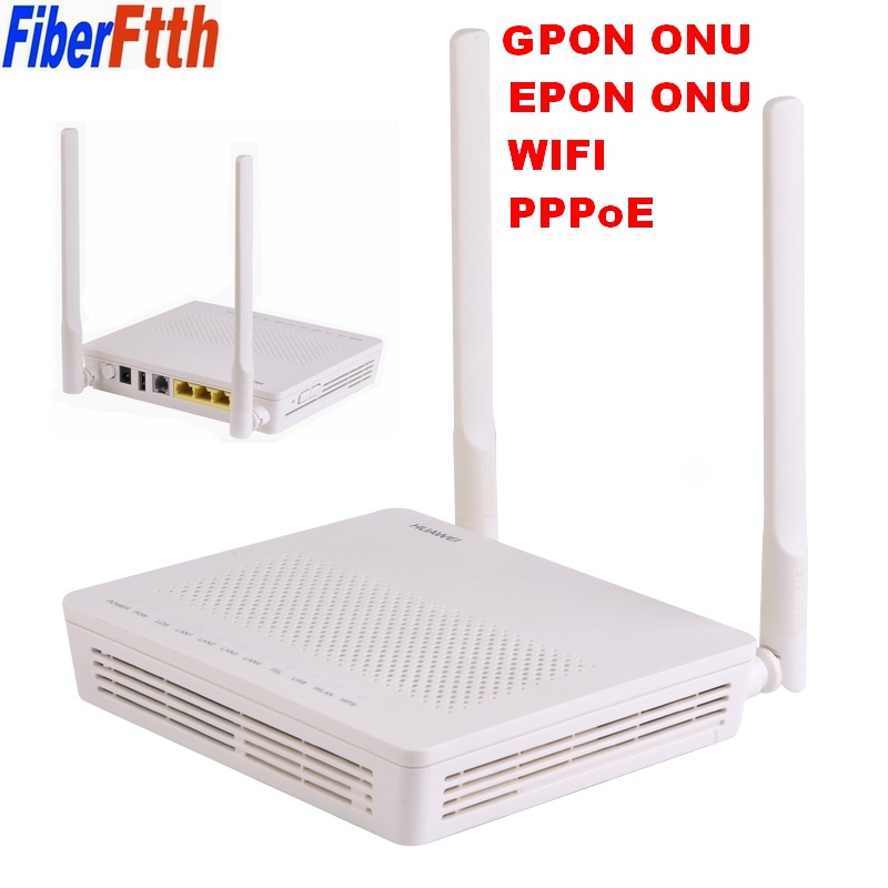 Brand New GPON ONU EPON HG8145V5 FTTH Modem Router EG8141A5 1GE+3FE+1tel+wifi With English ...