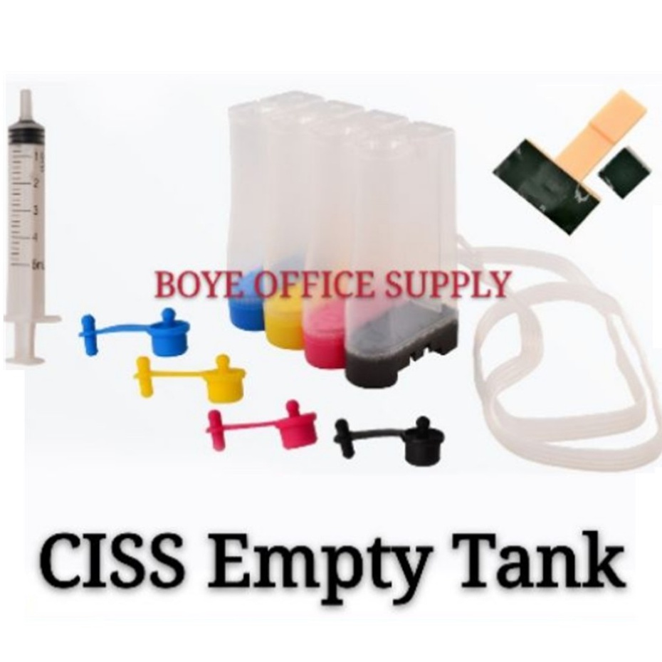 DIY CISS Tank kit 4 colors for DIY printers CONVERTION 3.0s | Shopee ...