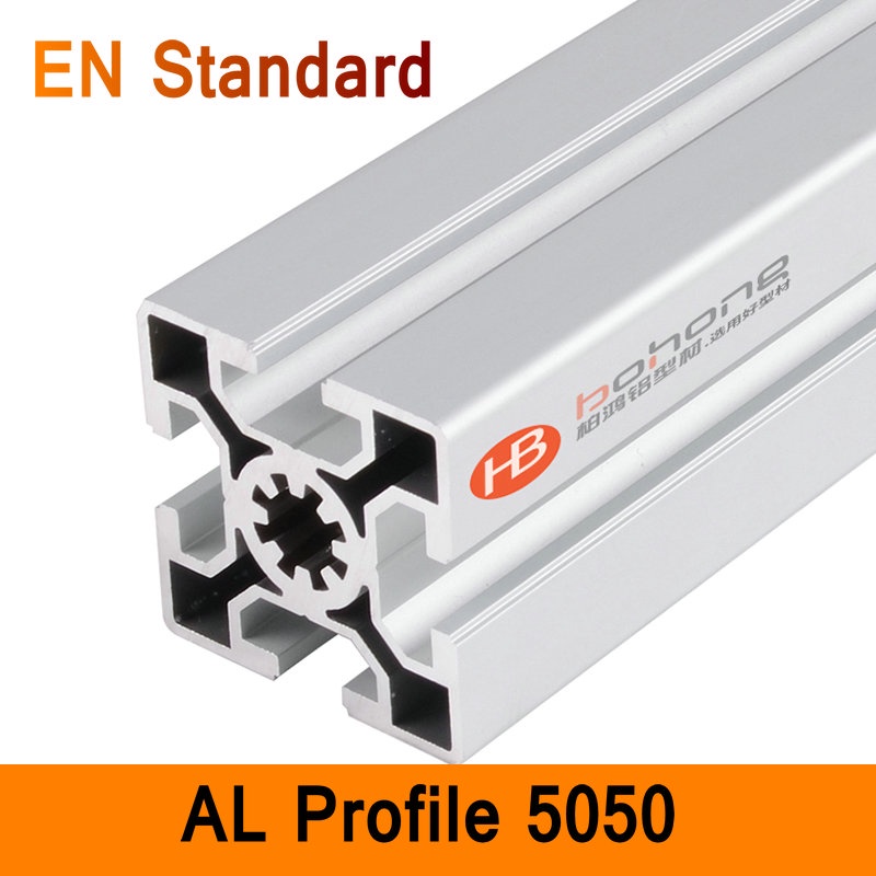 5050 Aluminium Profile EN Standard DIY Brackets Aluminium AL Extrusion ...