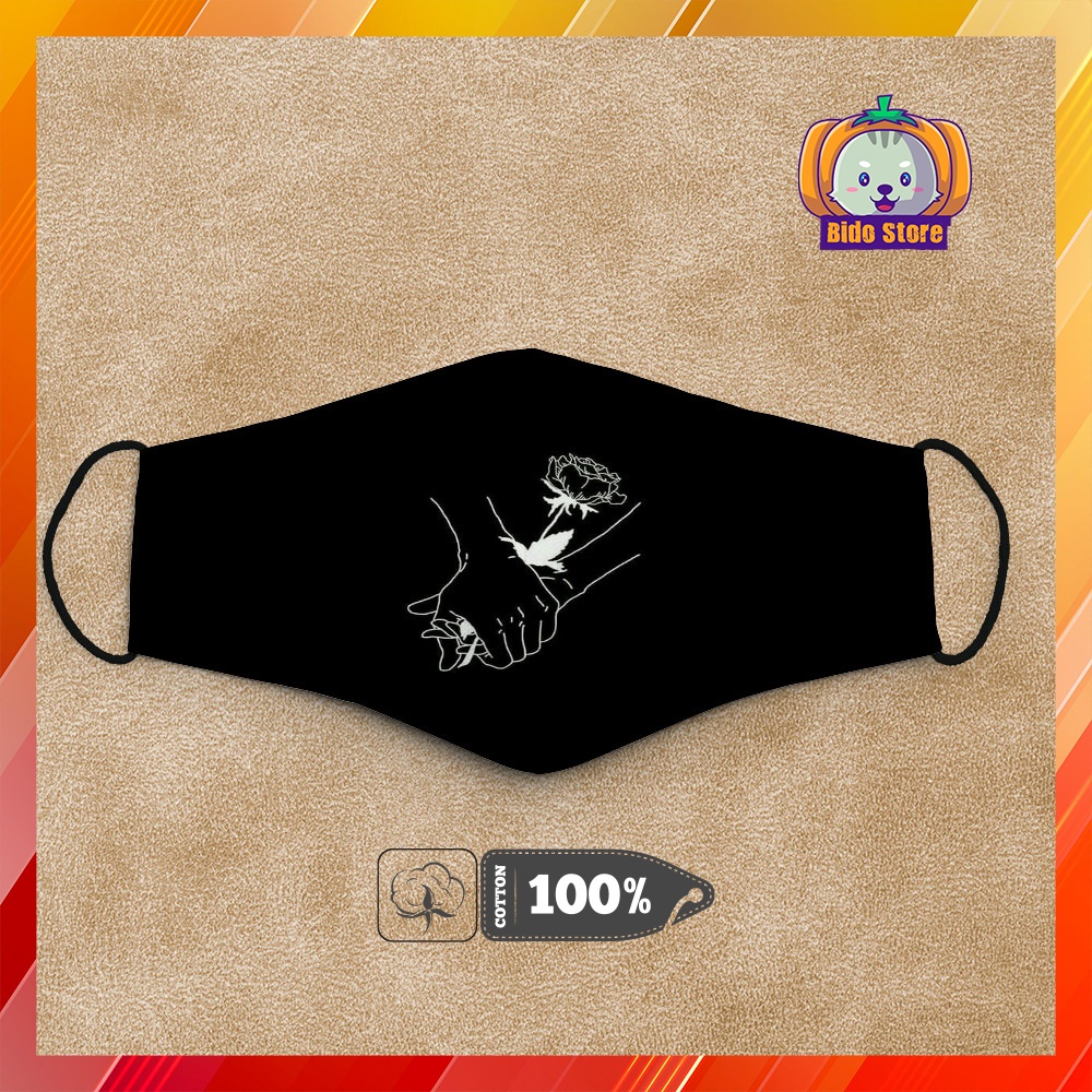 100% Poly Cotton Poly BiDo Anti-toxic Mask, Smooth Dust Prevention ...