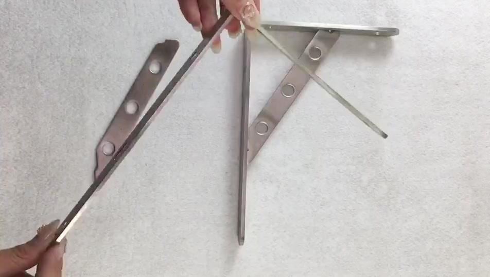 2 pcs 3mm Stainless Steel L Type Bracket Angle Bracket Heavy Duty For ...