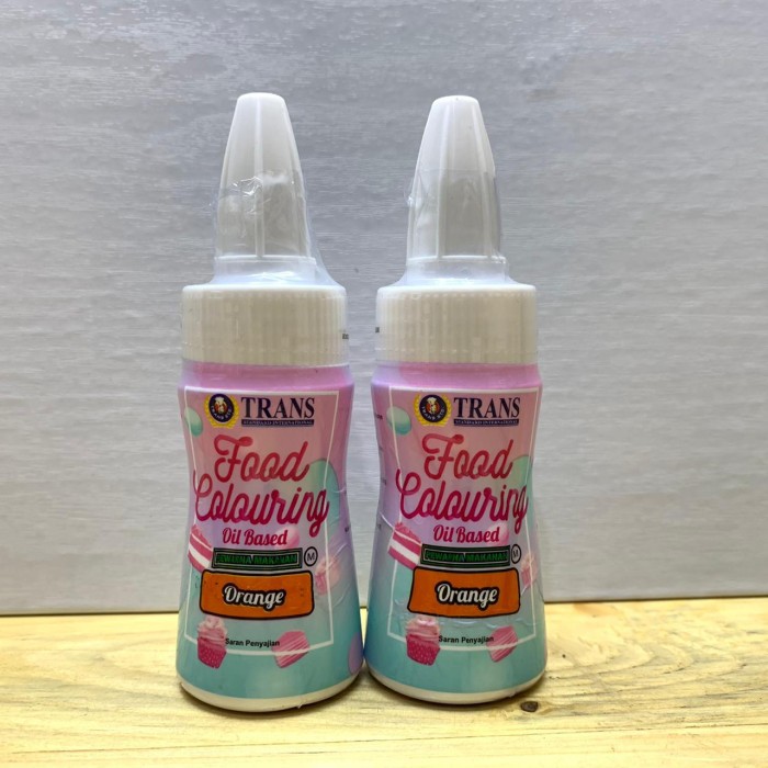 Trans FOOD COLOURING ORANGE ORANGE ORANGE 50GR OIL BASED ORANGE PEEL ...
