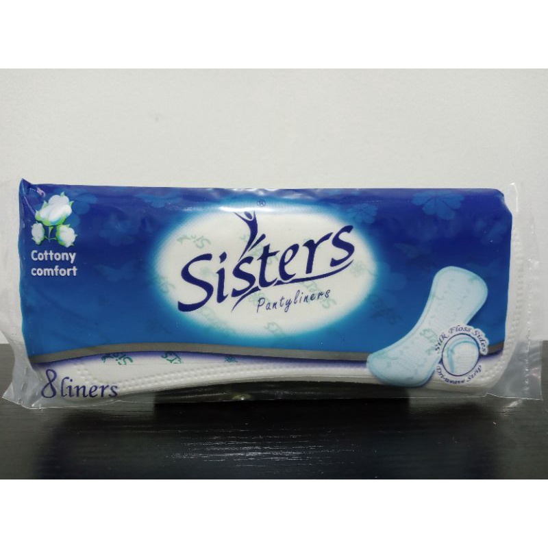 Sisters Pantyliner Cottony Comfort 8pcs Shopee Philippines