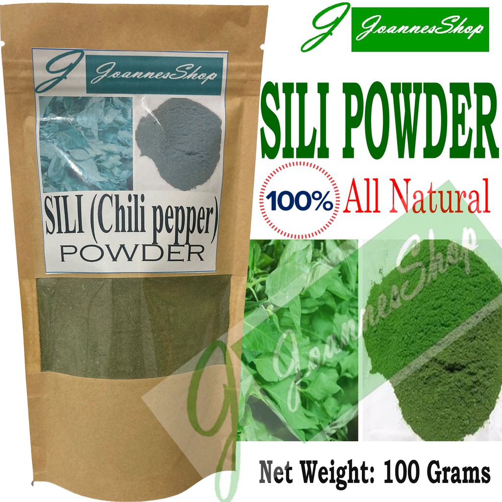 SILI LEAVES POWDER (CHILI/PEPPER) | Shopee Philippines