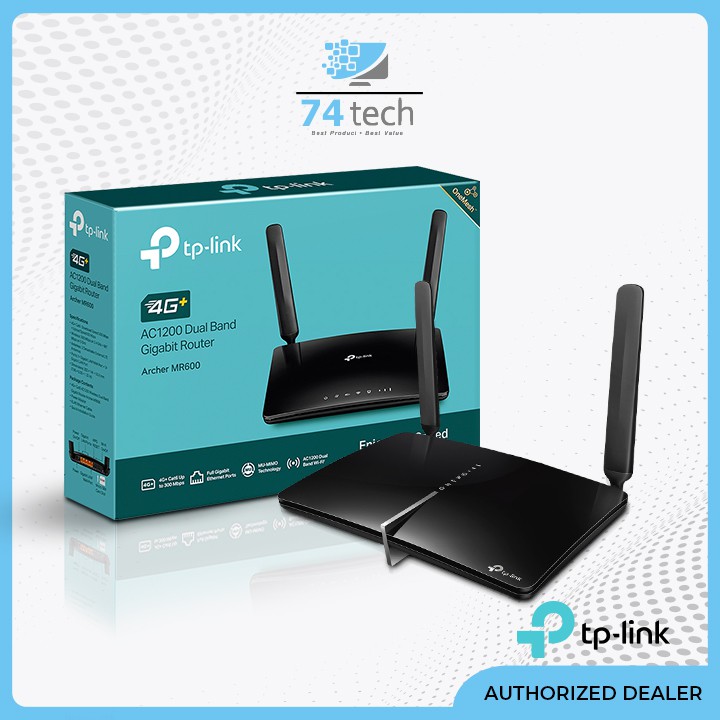 Tp-link Archer MR600 4G+Cat6 AC1200 Wireless Dual Band Gigabit Router ...